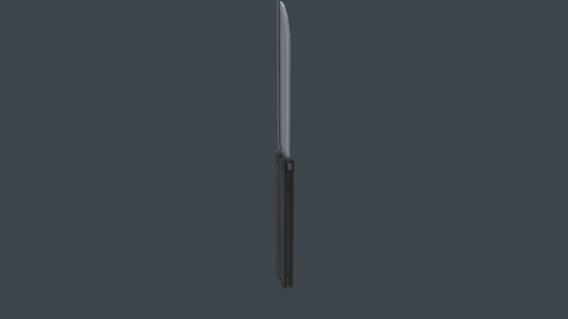 Low-poly Butterfly Knife - Download Free 3D model by mcquan1988 ...