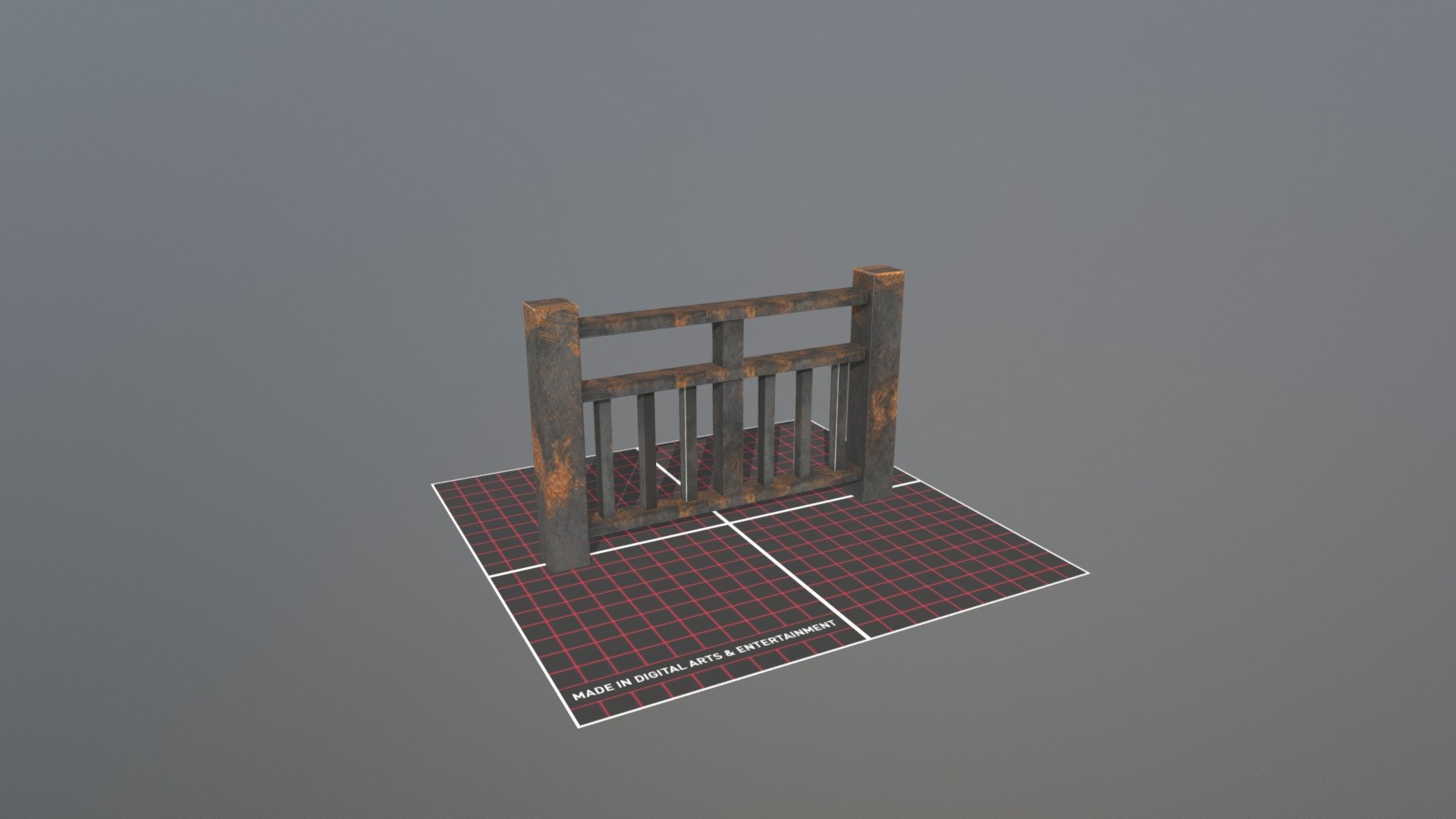 prop_fence - 3D model by Niels Cuyvers (@NielsCuyvers) [5b4b004 ...