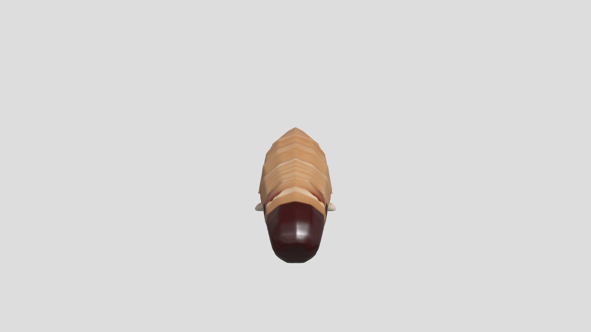 larva or caterpillar - 3D model by Kristian.Dunlop [5b4d6c3] - Sketchfab
