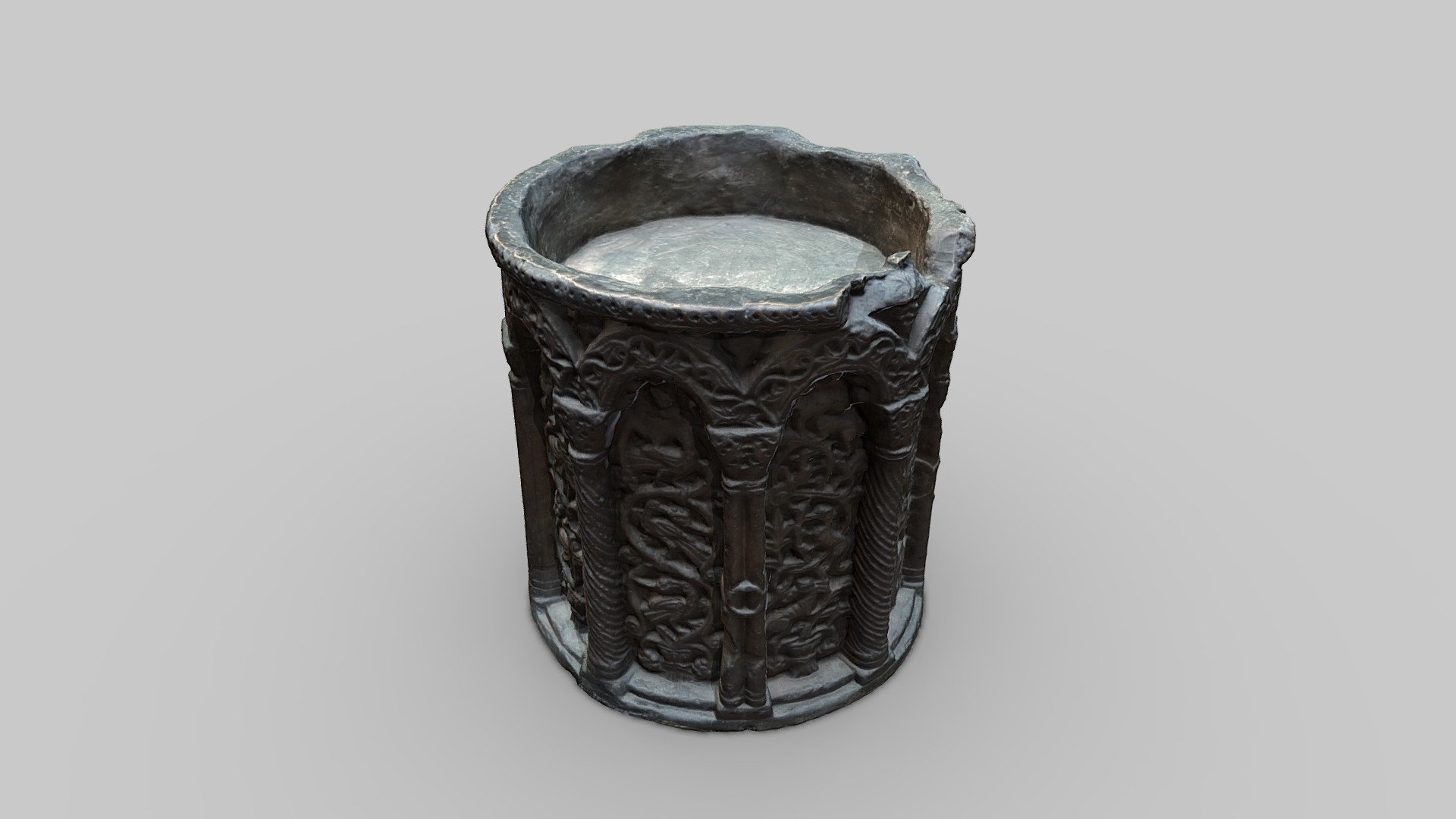 Well Head Cast - 3D model by artfletch [5b4f18a] - Sketchfab