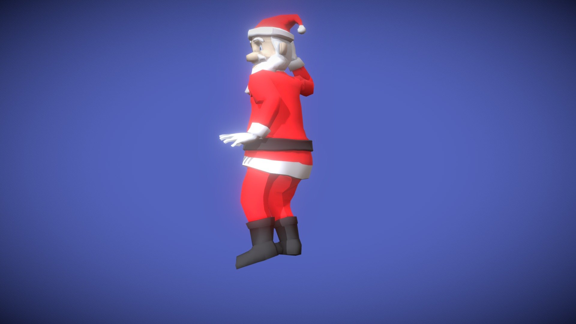 LOW POLY SANTA (RIGGED) - Buy Royalty Free 3D model by P3TroV [5b4f27d ...