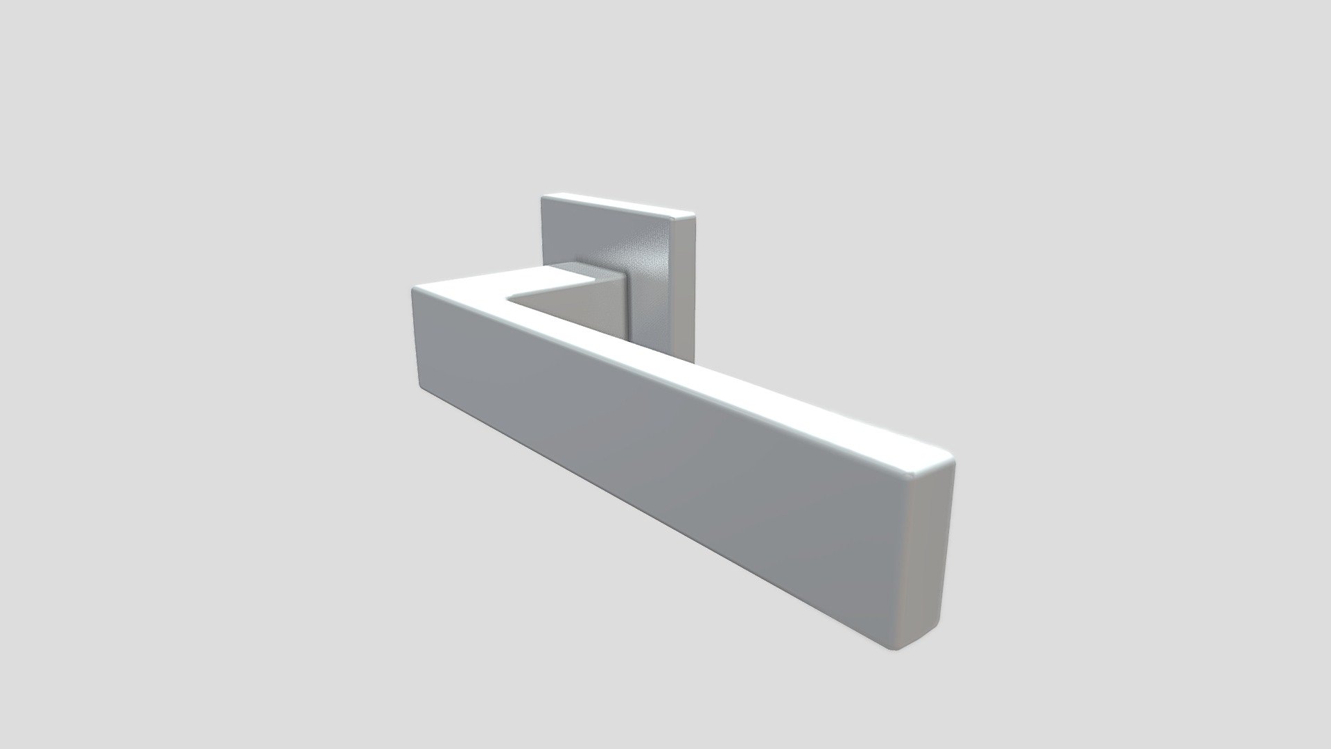 FOCUS B CKW - 3D model by CORONA_premium_door_handles [5b503da] - Sketchfab