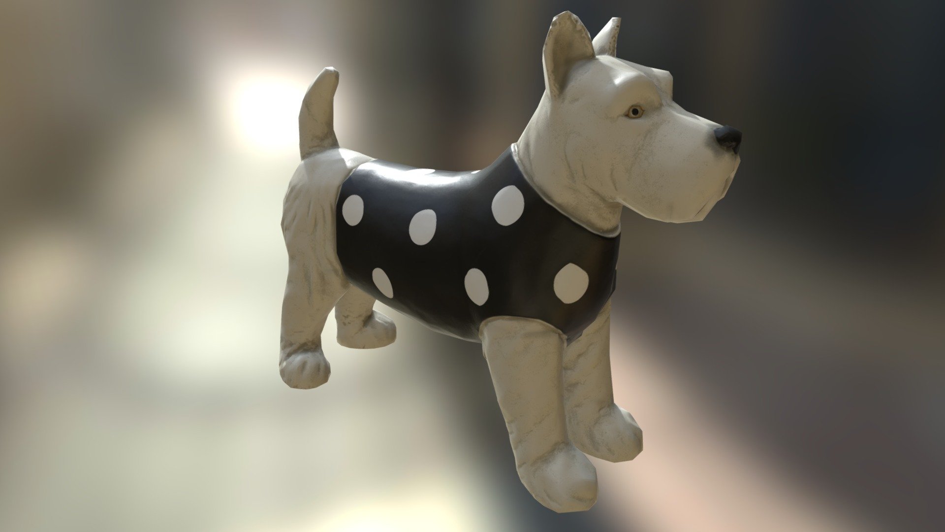 3D Scanned Dog Figurine - 3D model by Marcus (@pikpiak) [5b51232 ...