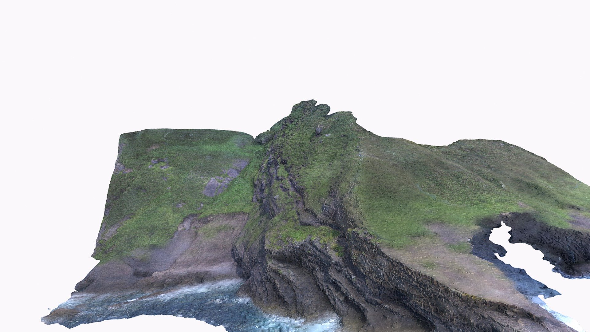 Halokinetic Sequence 3 - Bakio Bay - 3D model by strat@leeds ...