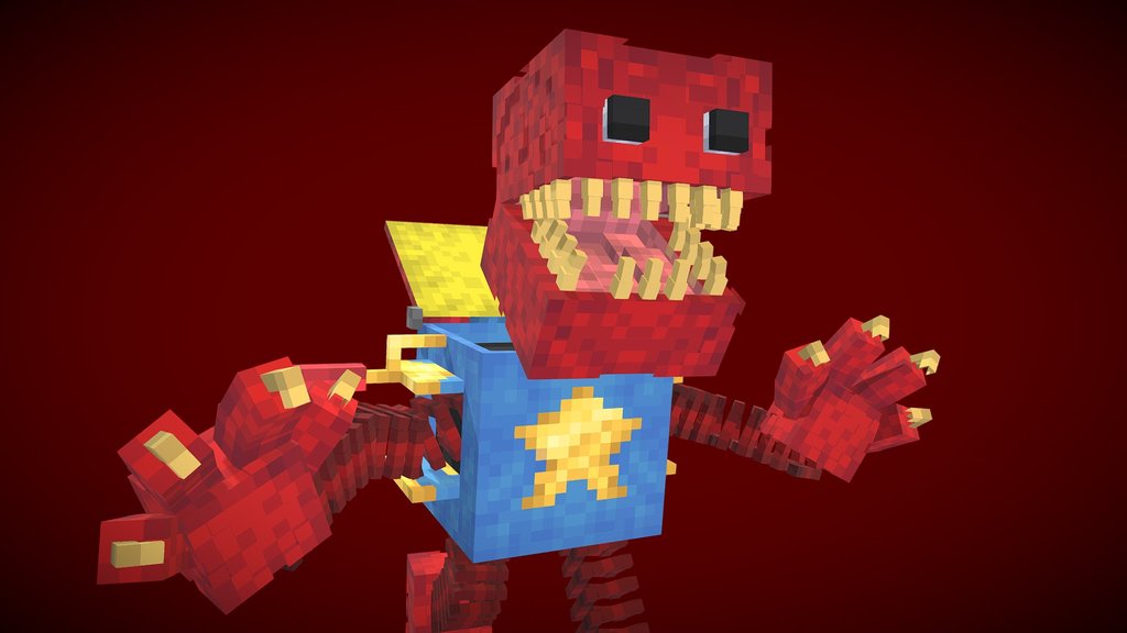 Boxy Boo A 3d Model Collection By Itsjustmelon123459 Sketchfab