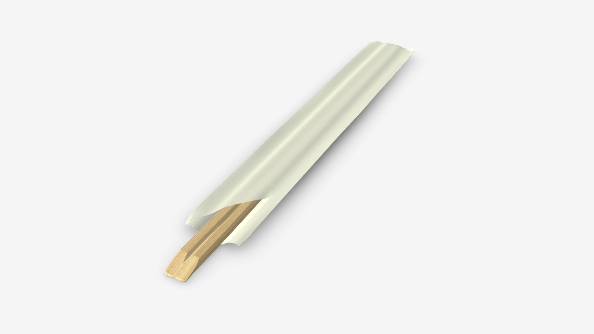Chopsticks in paper packaging - Buy Royalty Free 3D model by HQ3DMOD ...