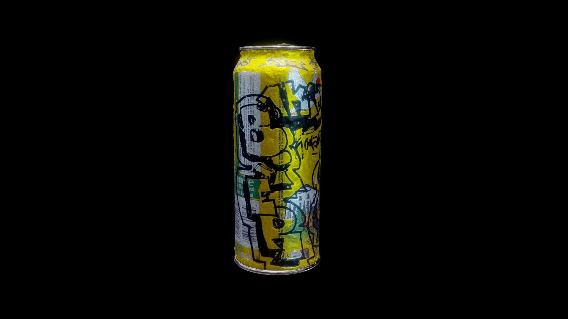 SCAN Custom Belgian Beer Can - Download Free 3D model by m2_oui ...