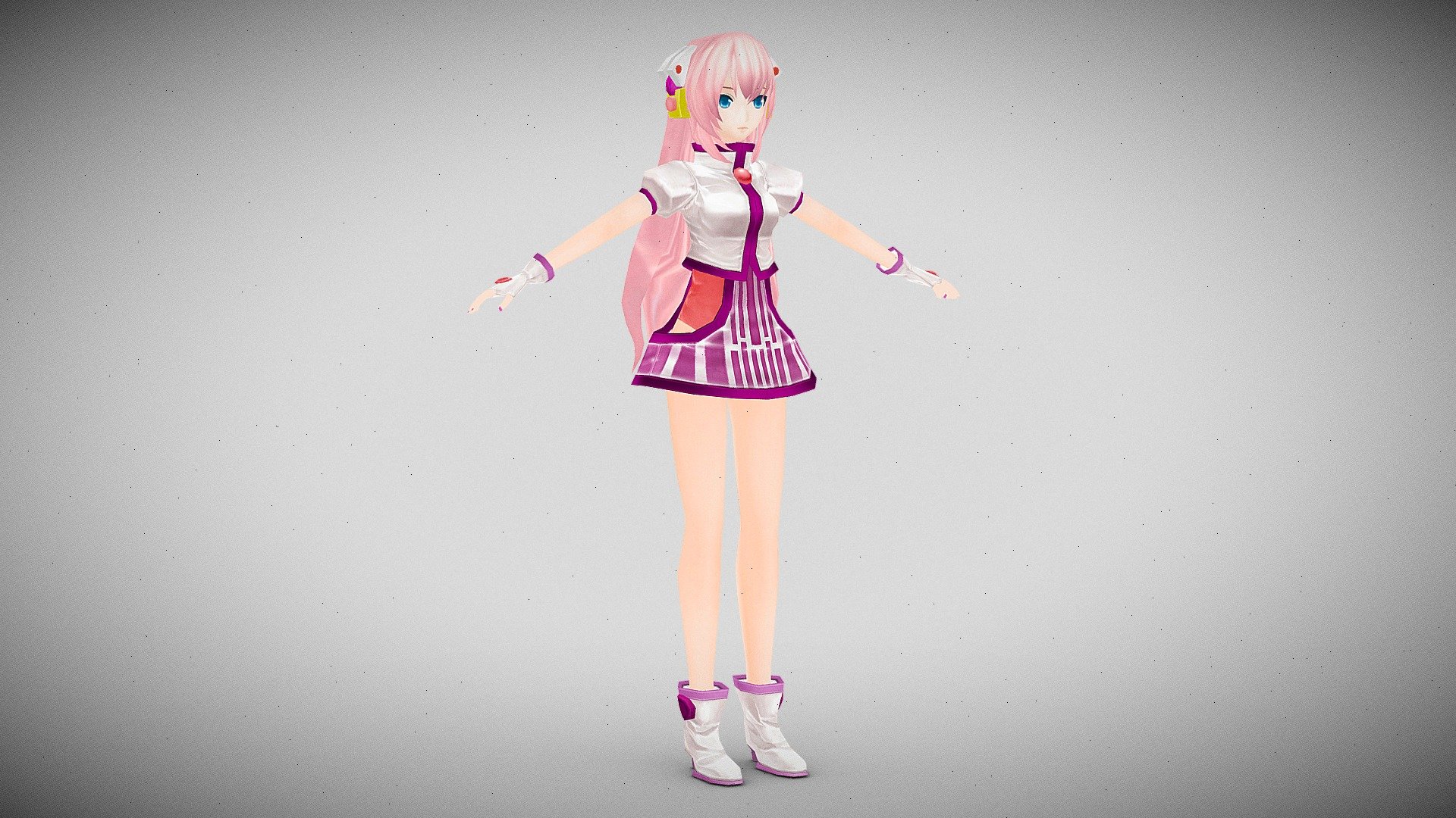 Cyber Nation Luka (PSP). - Download Free 3D model by 雨宮レン (@oscar3dmodel) [5b53f91] - Sketchfab