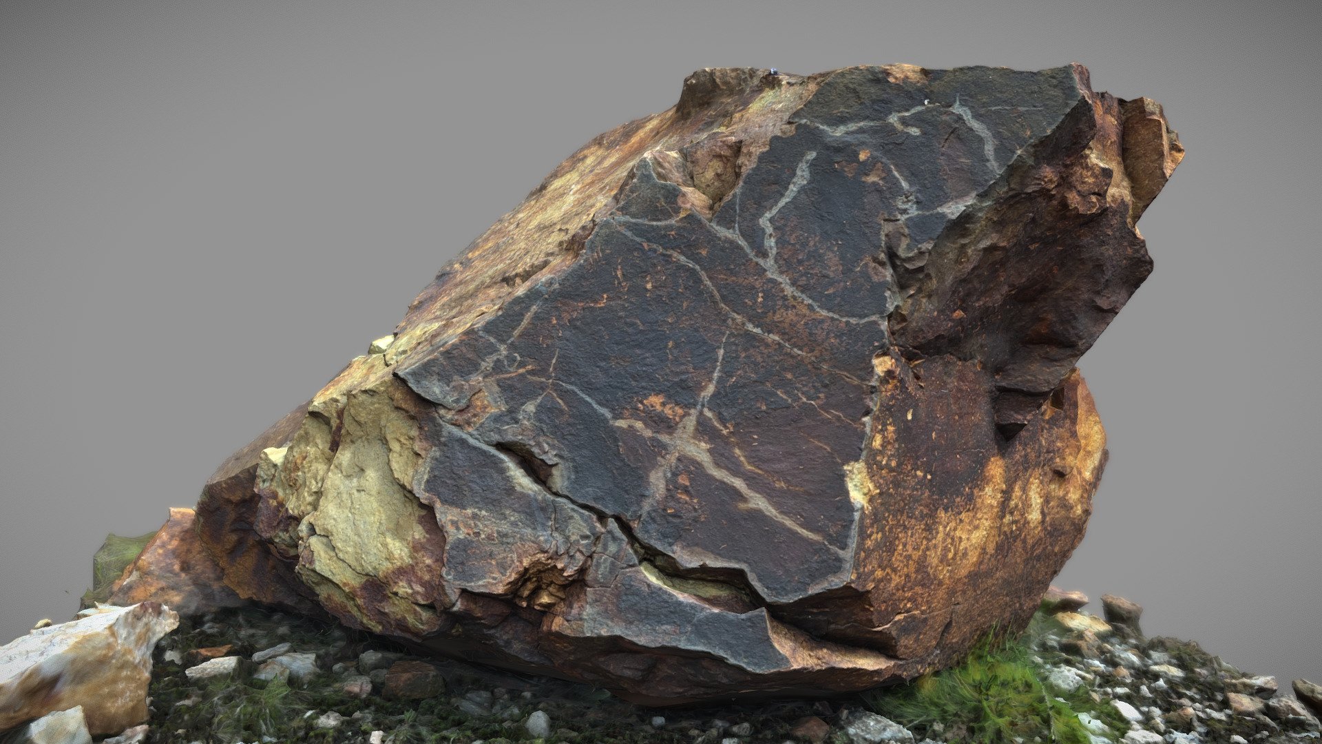 Small Rock 03 (0,5X0,5) - Download Free 3D model by monika urbanczyk ...