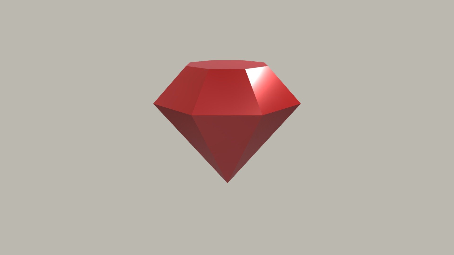 Red Gem - Download Free 3D model by alexrosie4 [5b56110] - Sketchfab
