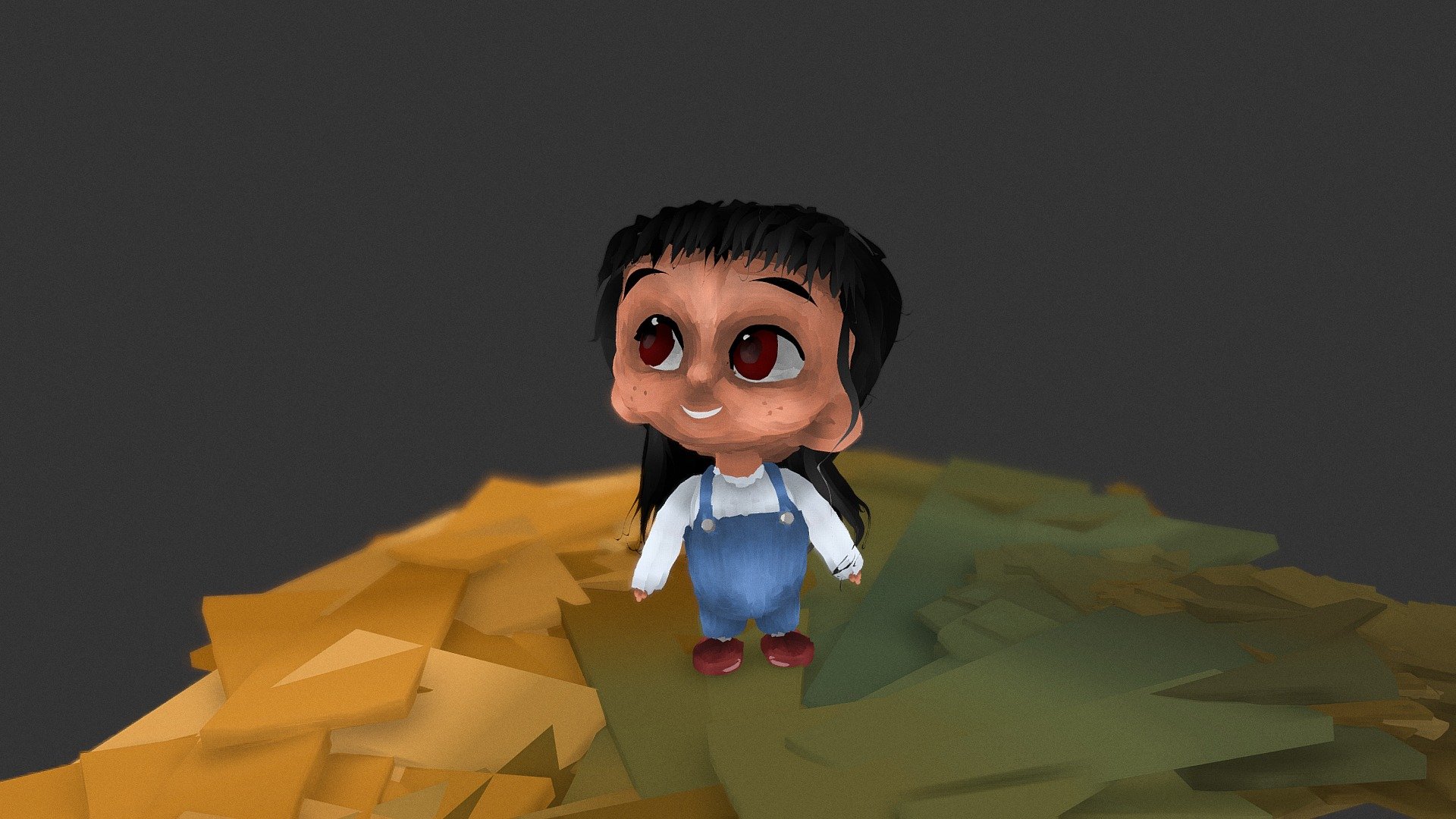 Girl - SOS - 3D model by Ranimate [5b566a3] - Sketchfab