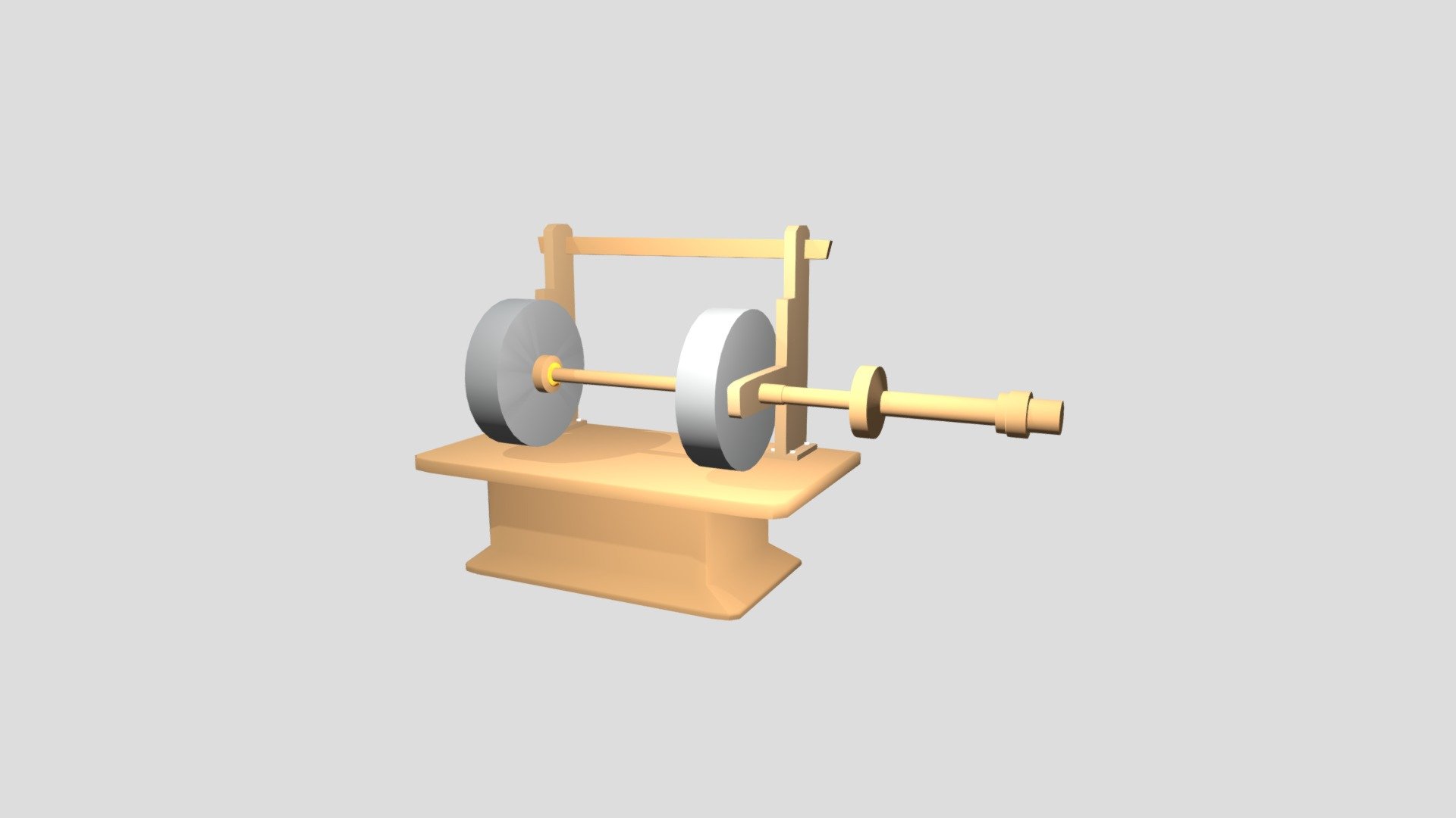 Blacksmith Grinding Wheels - 3D model by karasu416 [5b56959] - Sketchfab