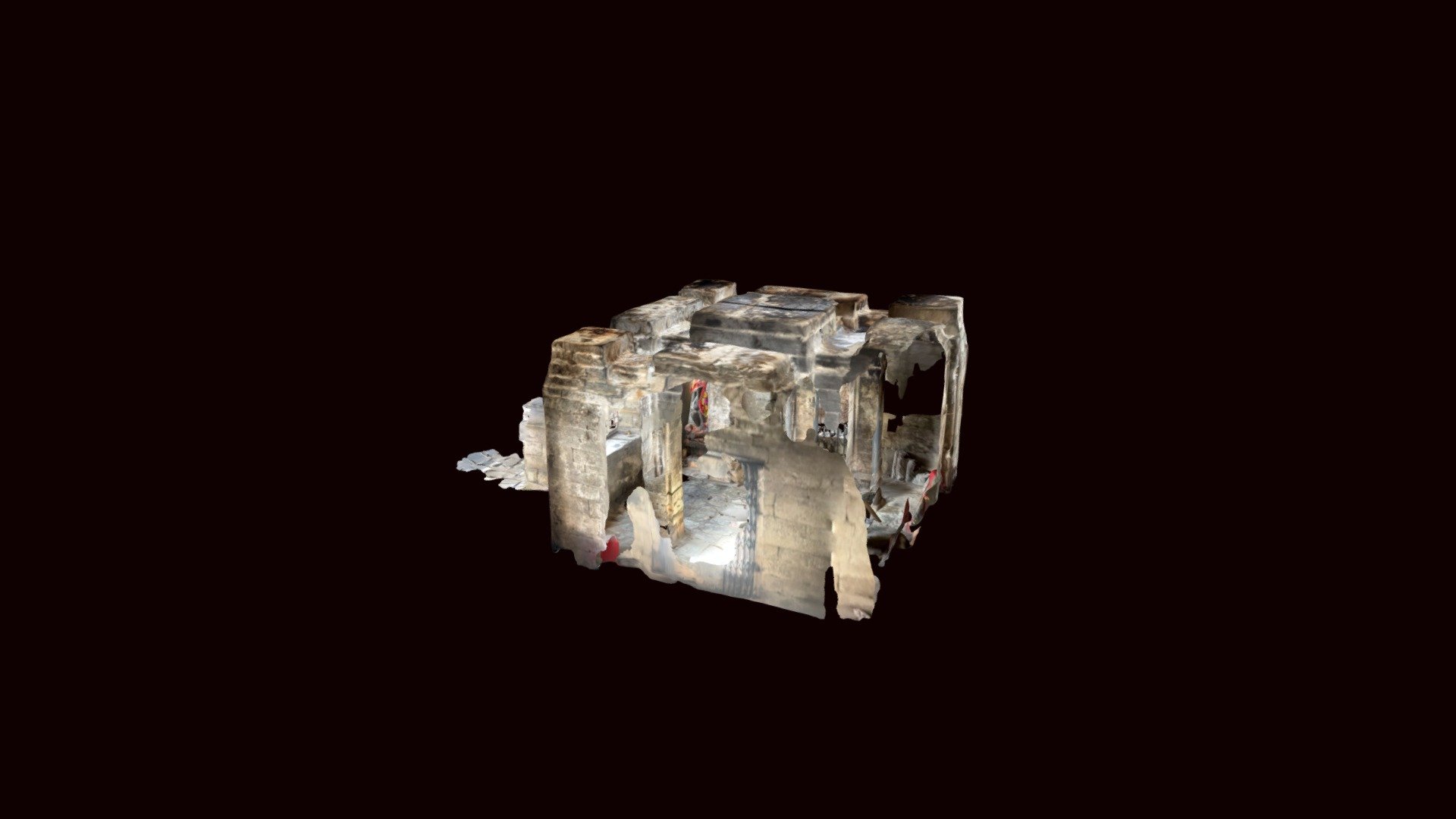 Ranihat Temple Interior (VCU_3D_8085) - 3D model by Virtual Curation ...