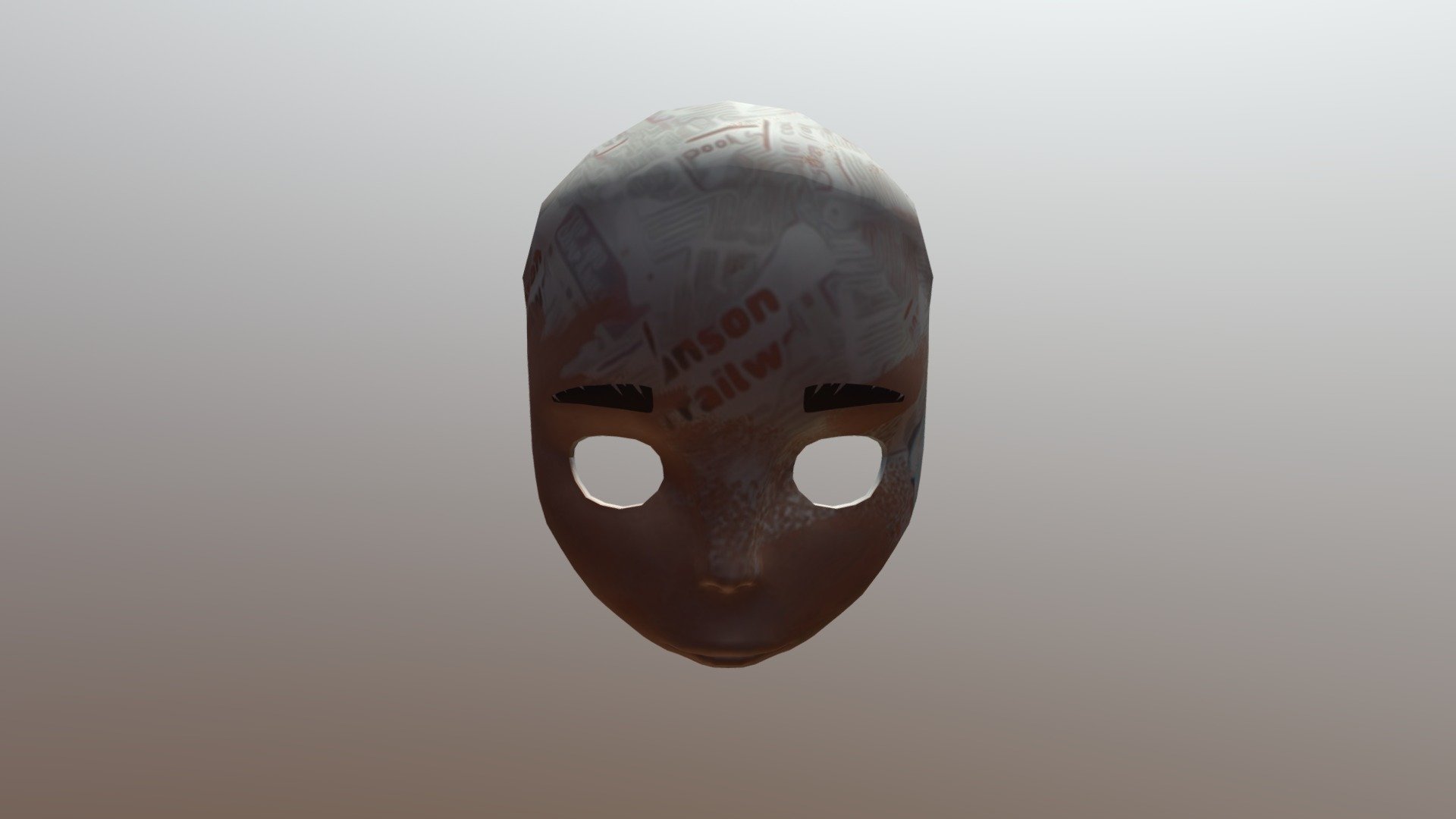 Mask Secret Neighbor - 3D model by Kriz Faerson (@KrizFaerson) [5b5ac44 ...