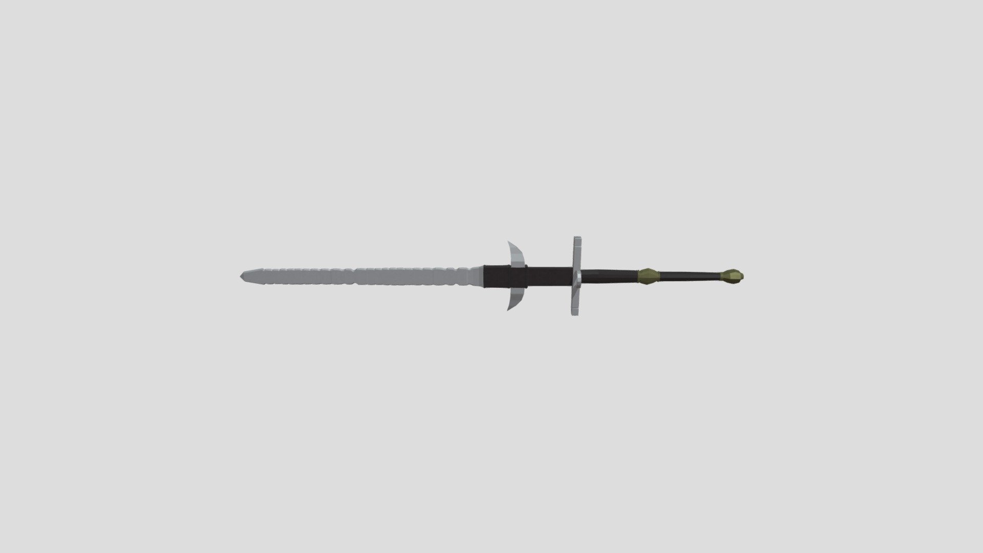 Flamberge Greatsword - 3D model by EdwardShanahan [5b5ac68] - Sketchfab