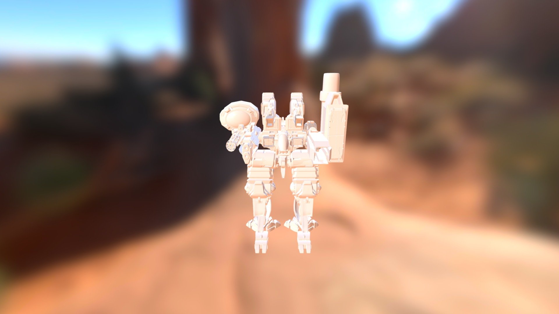 Assault Mech Tridant - 3D model by Aaron Lorenzana (@yiori87) [5b5b44e ...