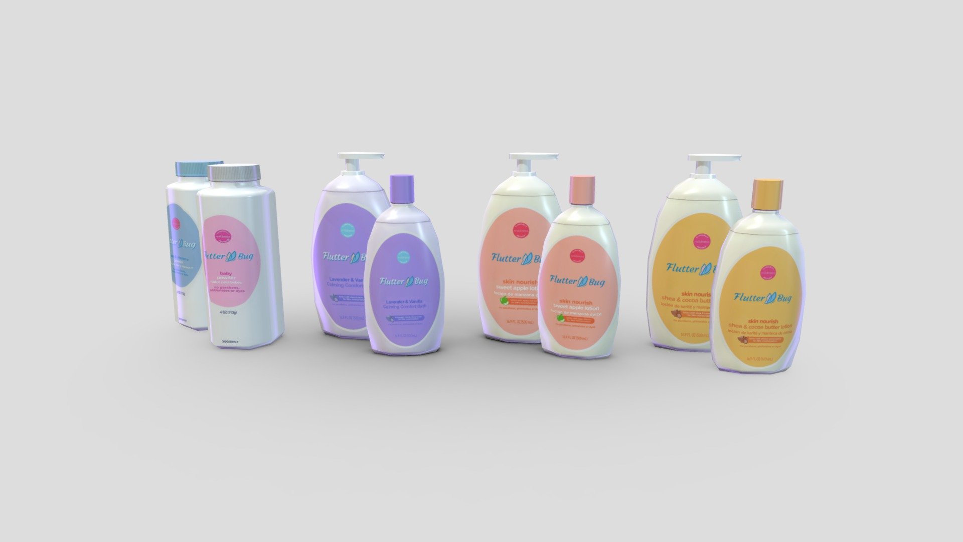 Skin Lotion Products - Buy Royalty Free 3D model by MW 3D (@mw3dart ...