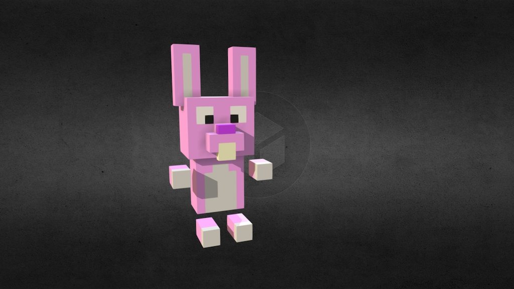 Pink Rabbit - 3D model by Stadalf [5b5ce5f] - Sketchfab