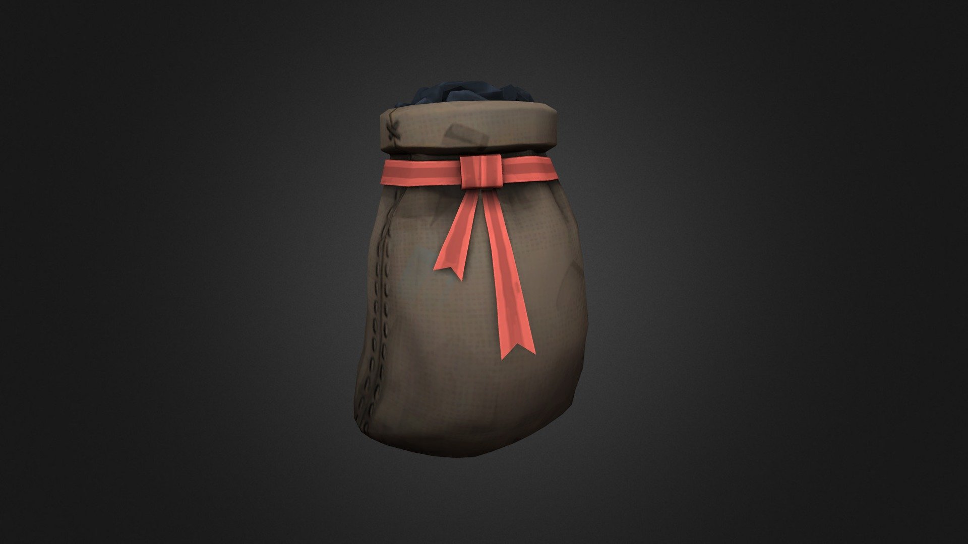 Big Sack o' Coal - 3D model by Patrik Strnisko (@PocketWorkshop ...