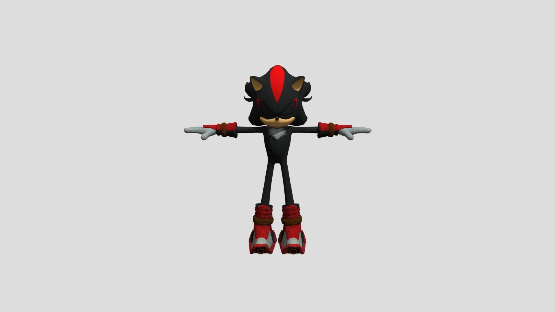 shadow the hedgehog (sonic_boom) - Download Free 3D model by ...