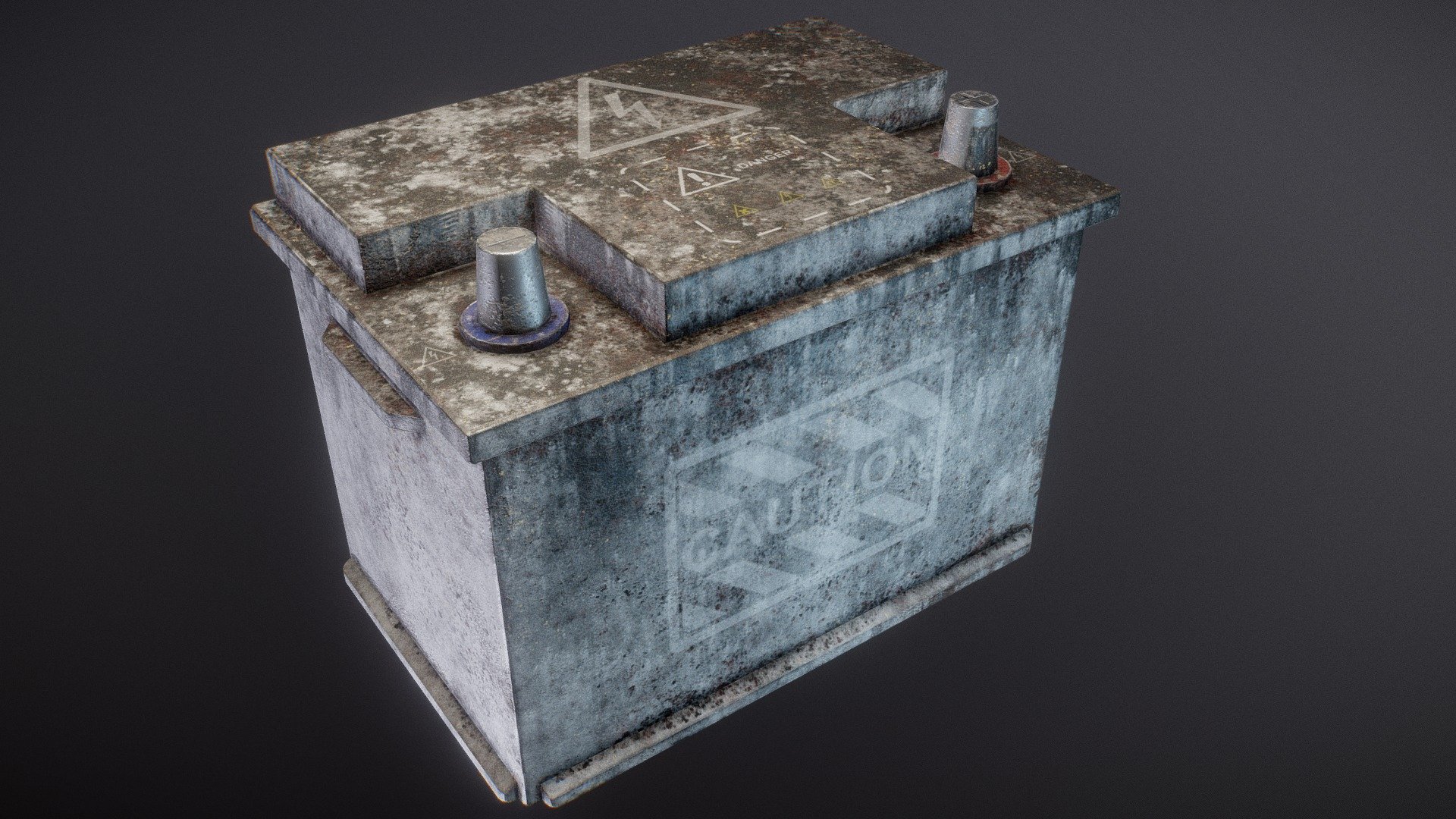 Car Battery - Download Free 3D model by amt16 [5b60936] - Sketchfab