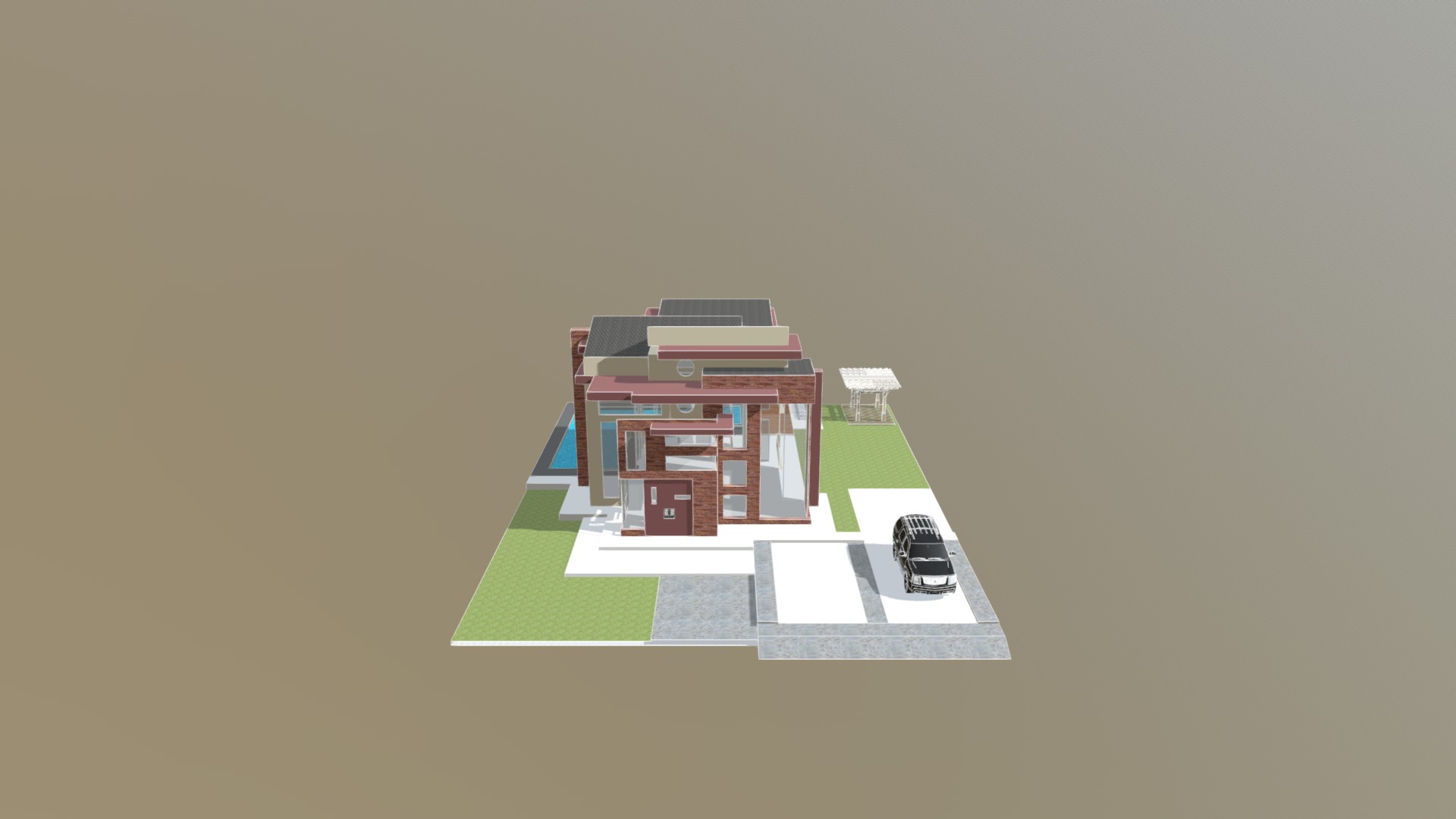Car House - 3D model by rasha [5b60f55] - Sketchfab