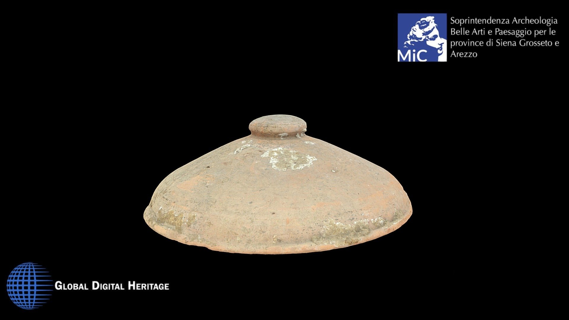 Bell-shaped olla with lid (C6_88B and A) - Download Free 3D model by ...