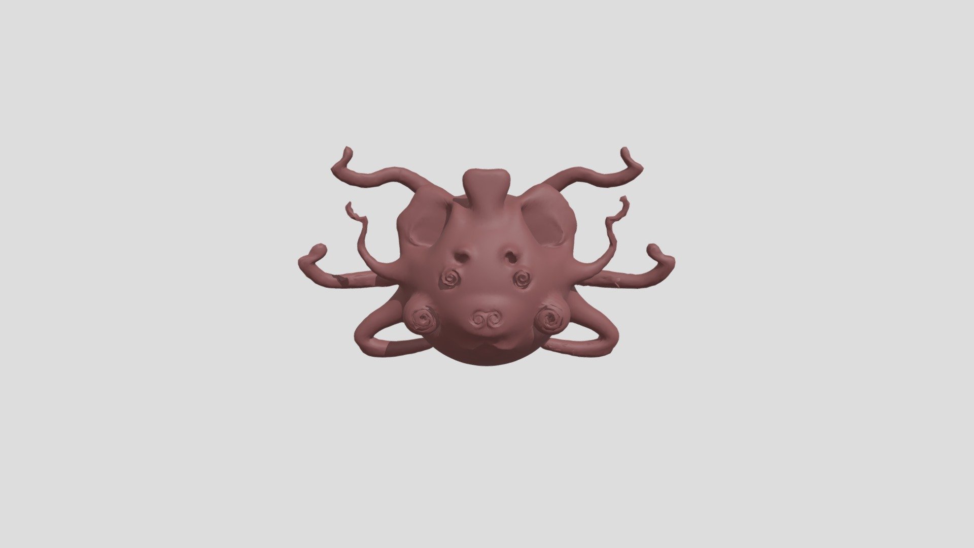 octopus monster - 3D model by xinn [5b623fc] - Sketchfab