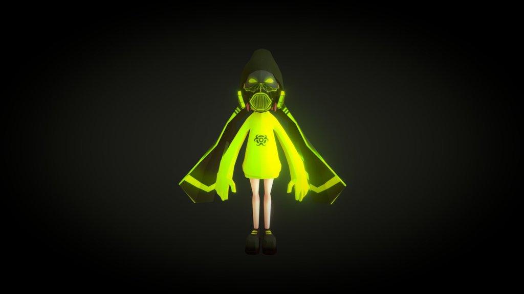 toxic kid - 3D model by merleeeen [5b62f86] - Sketchfab