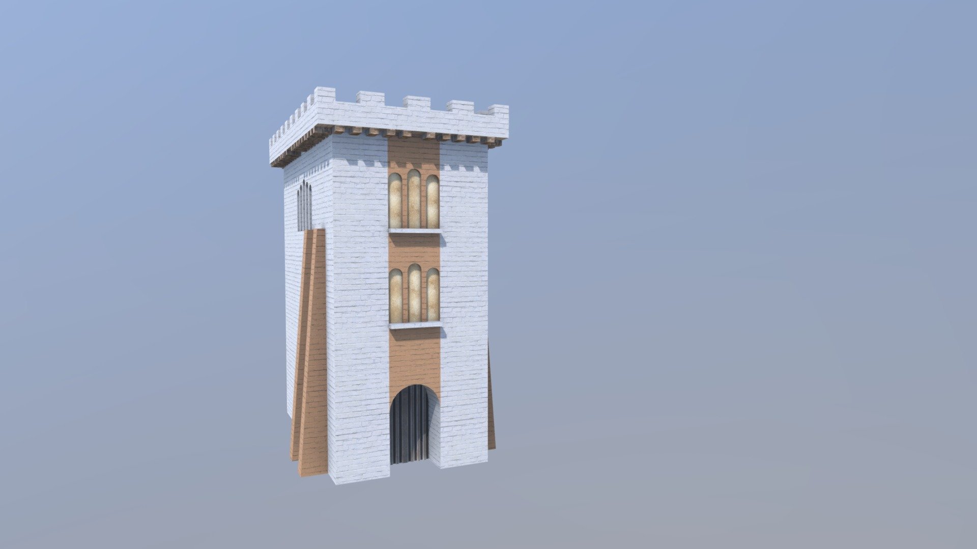 Сторожевой пост / Guard post - 3D model by W-a-t-e-r-f-a-l-l ...