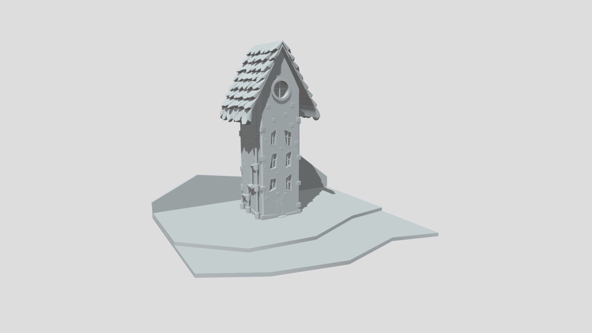 Stylized House - 3D model by waronterror15 [5b651dc] - Sketchfab