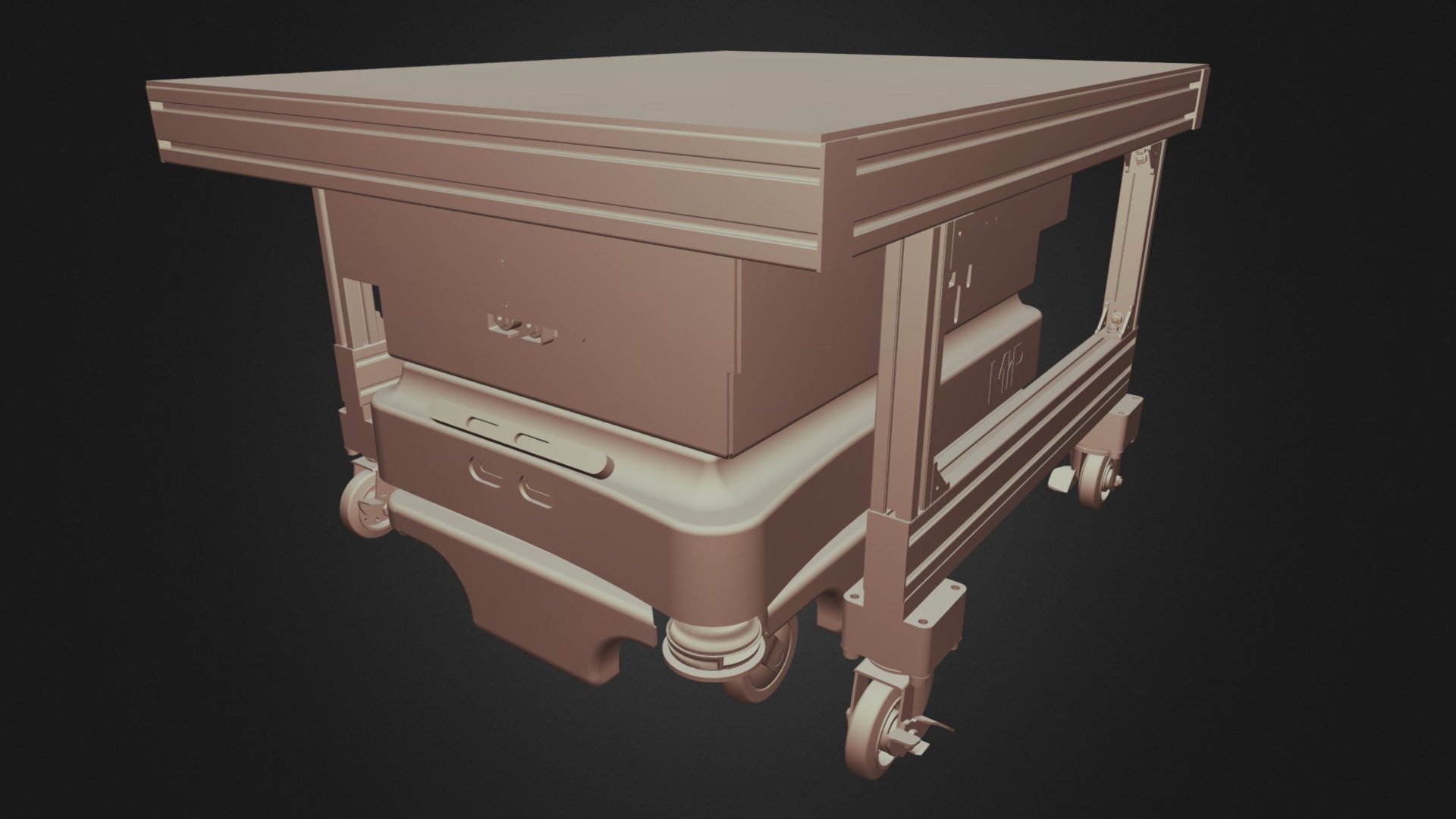 MiR100 Lift Top Module - Buy Royalty Free 3D model by MR.AnyCAD ...