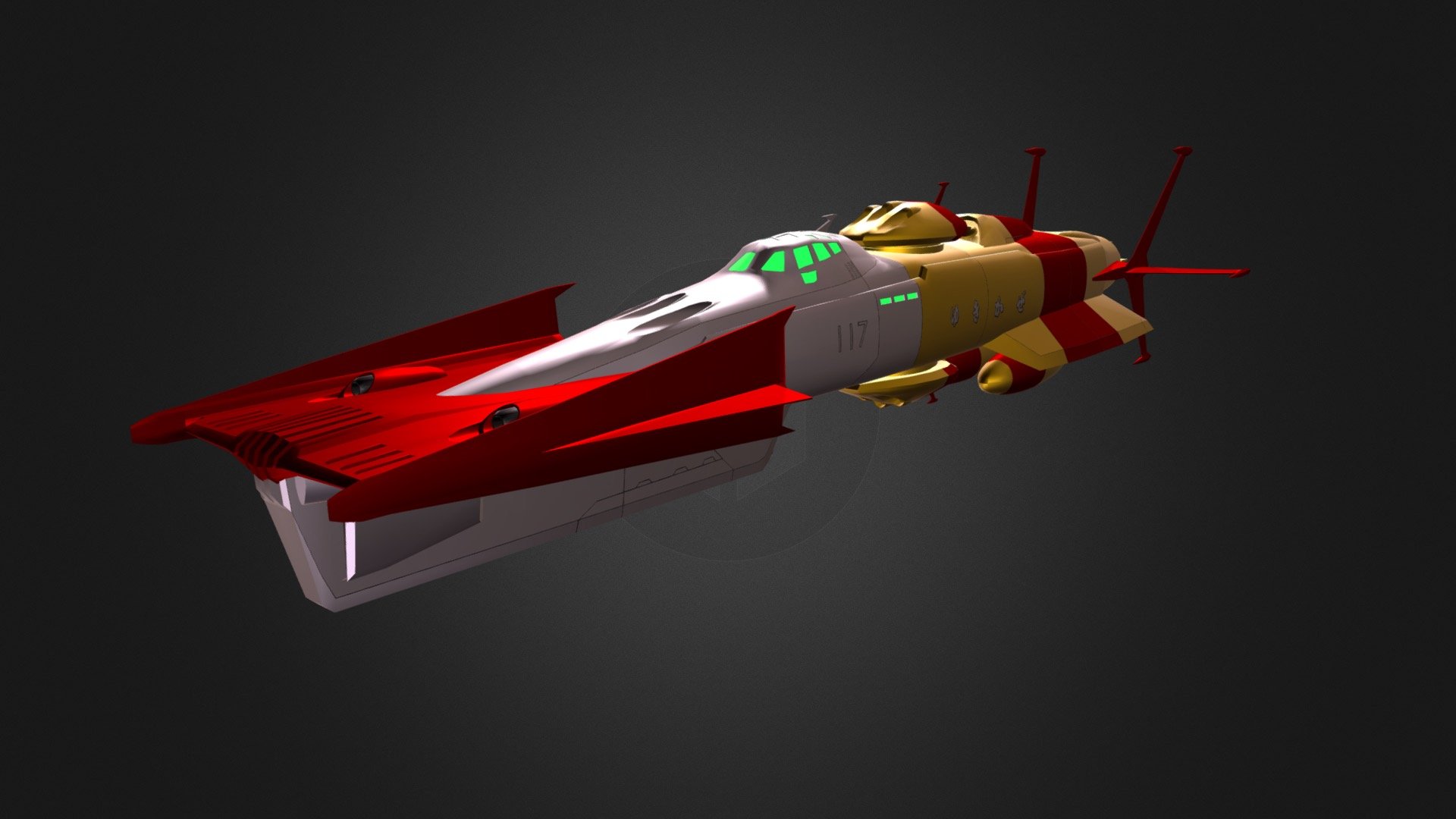 Yukikaze DDS-17 - Download Free 3D model by gavinpgamer1 [5b655cf ...