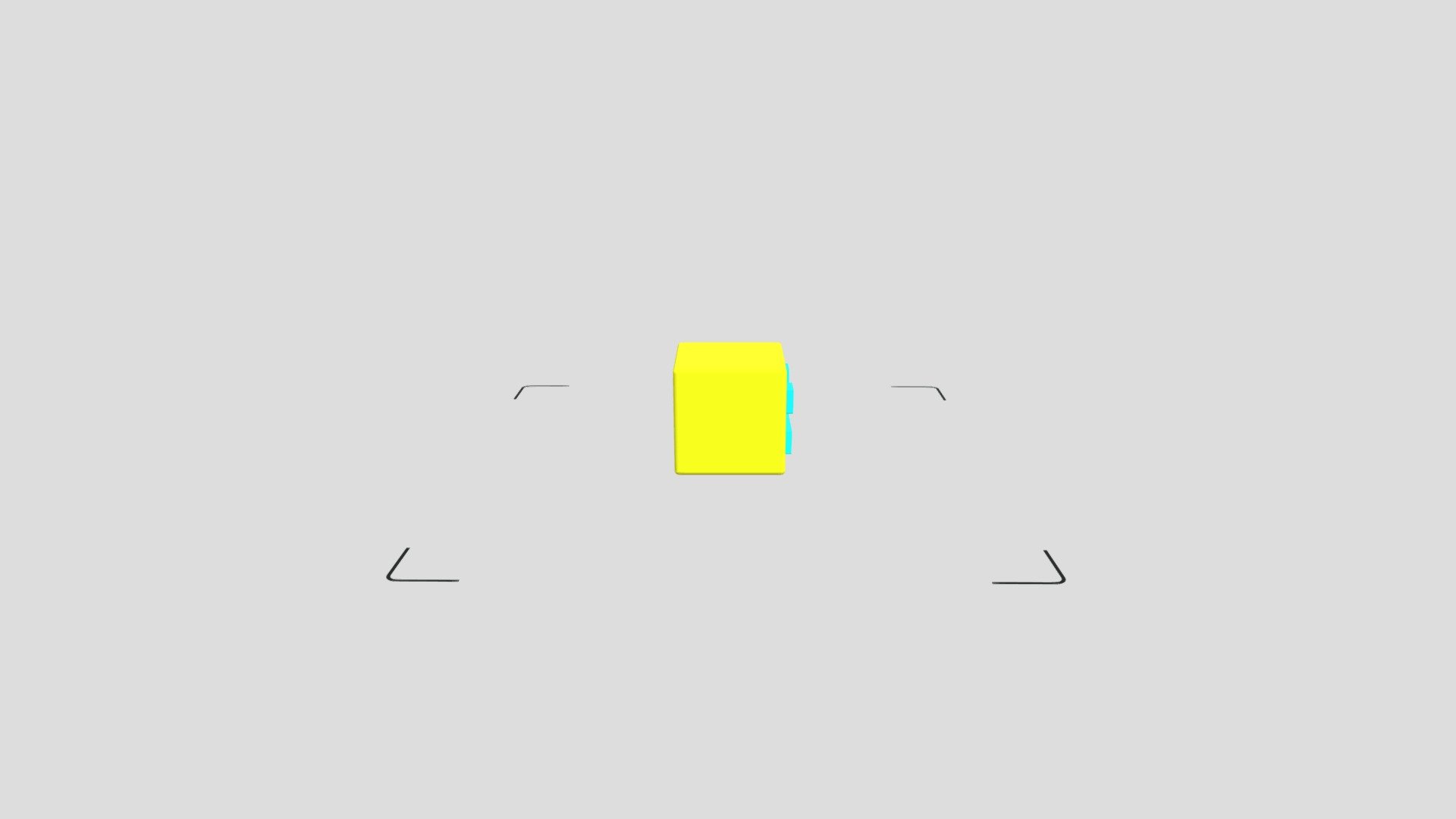 3D Geometry Dash Icon ["original"] - Download Free 3D model by ...