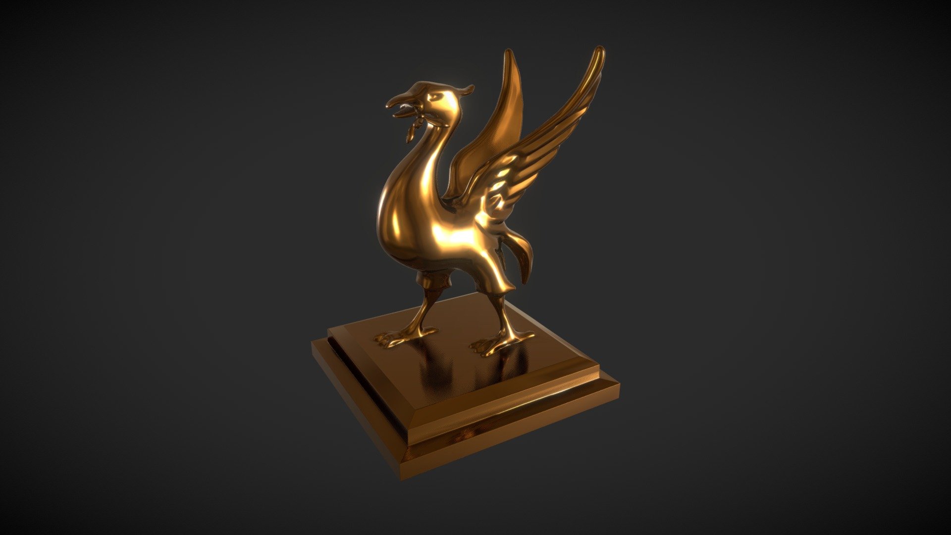 Liverbird - Buy Royalty Free 3D model by Domingos Studios (@domingos ...