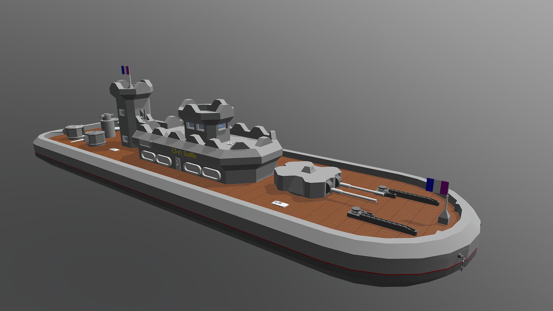 Staffin Class Castle Ship - Download Free 3D model by martyn169 ...