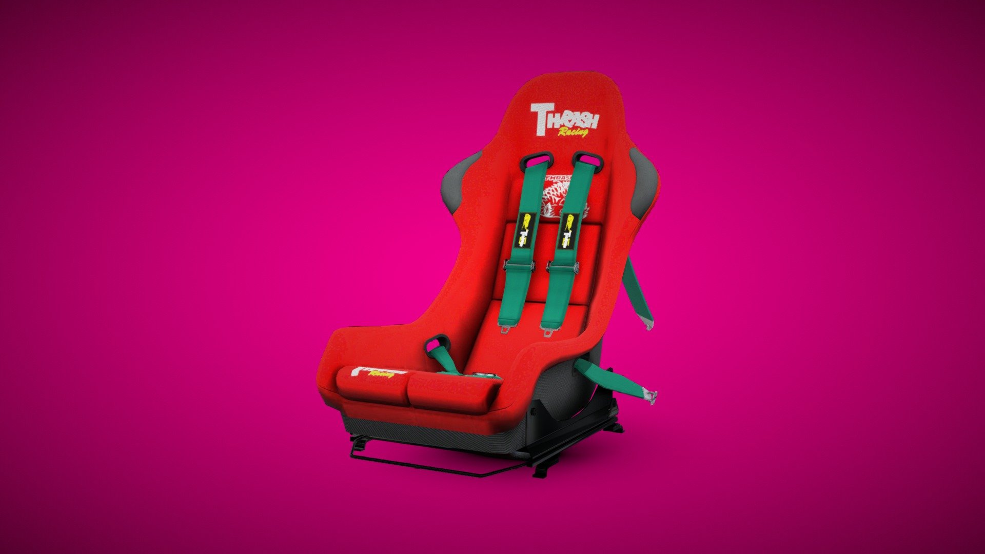 Thrash Racing Seat - Download Free 3D model by svzvx [5b67b73] - Sketchfab