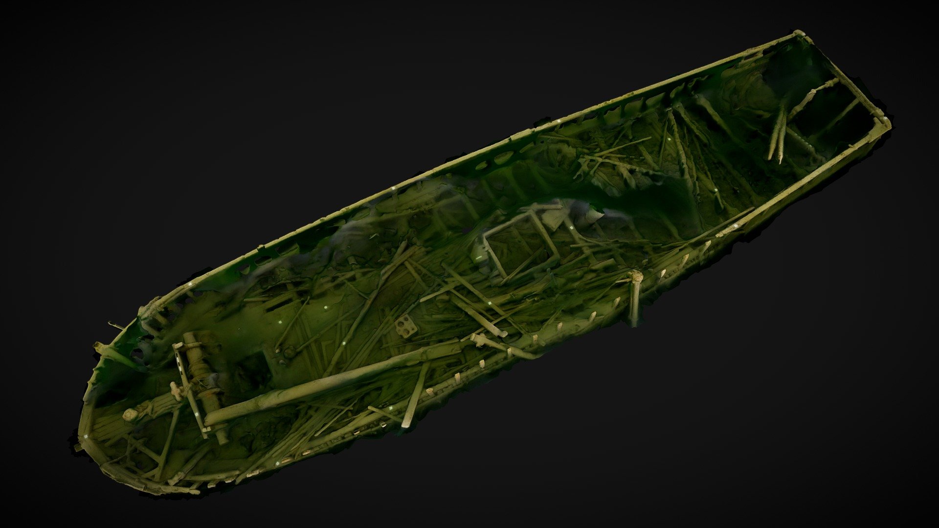 Deck of the brigg Rotterdam, Åland, FI - 3D model by Nautic Club ...