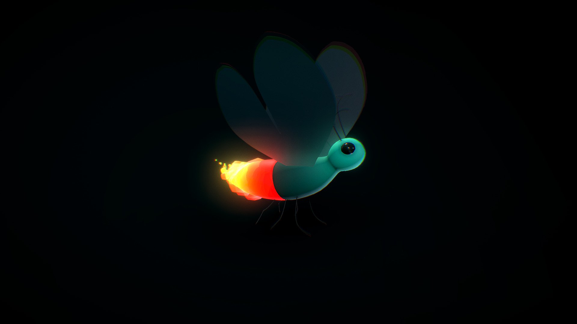 [23] Firefly _ Inktober 2025 - 3D model by Glub (@GlubGraphics ...