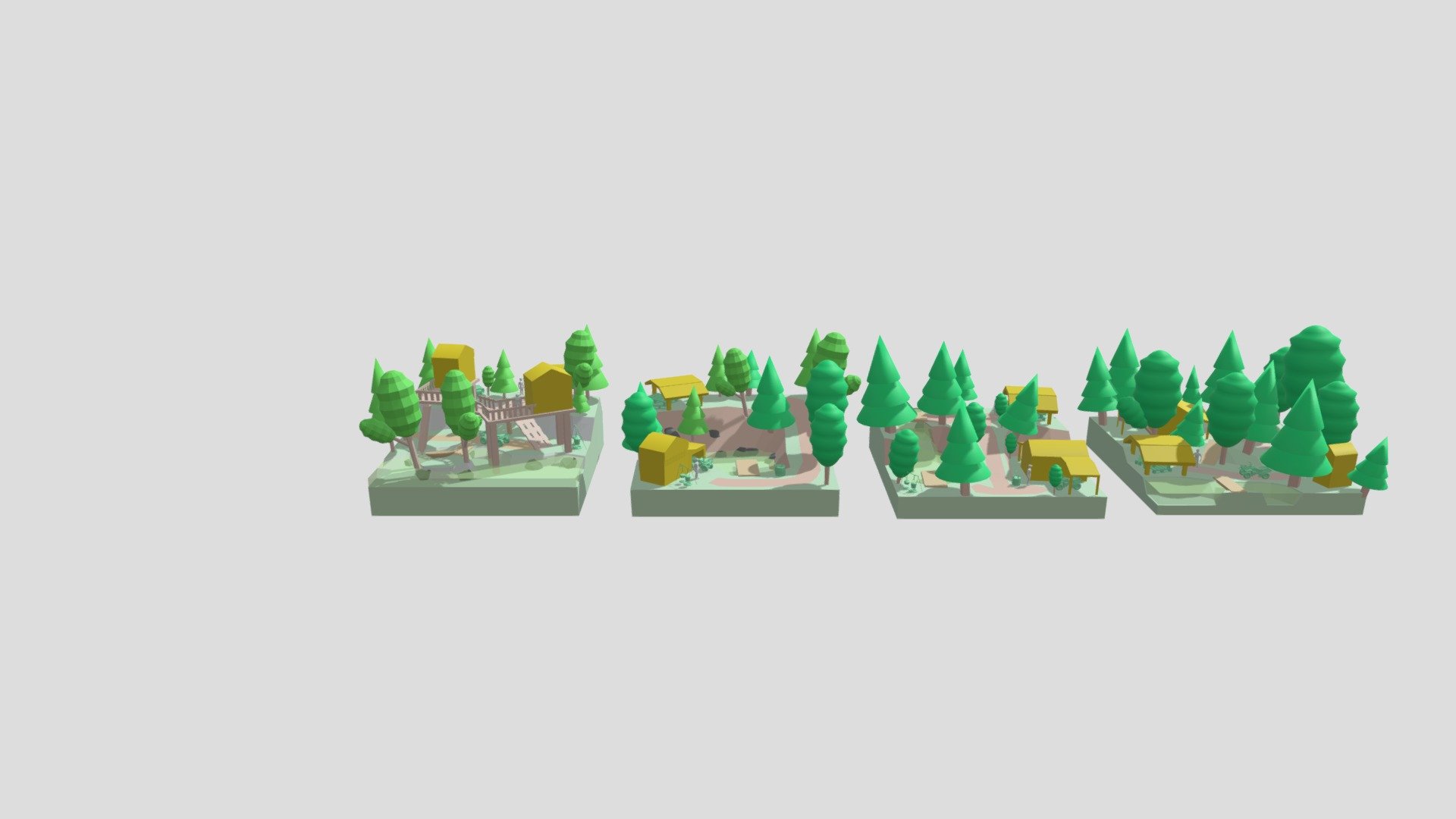 Forest Loner - Blockout - 3D model by Anton Moerman (@anton.moerman ...