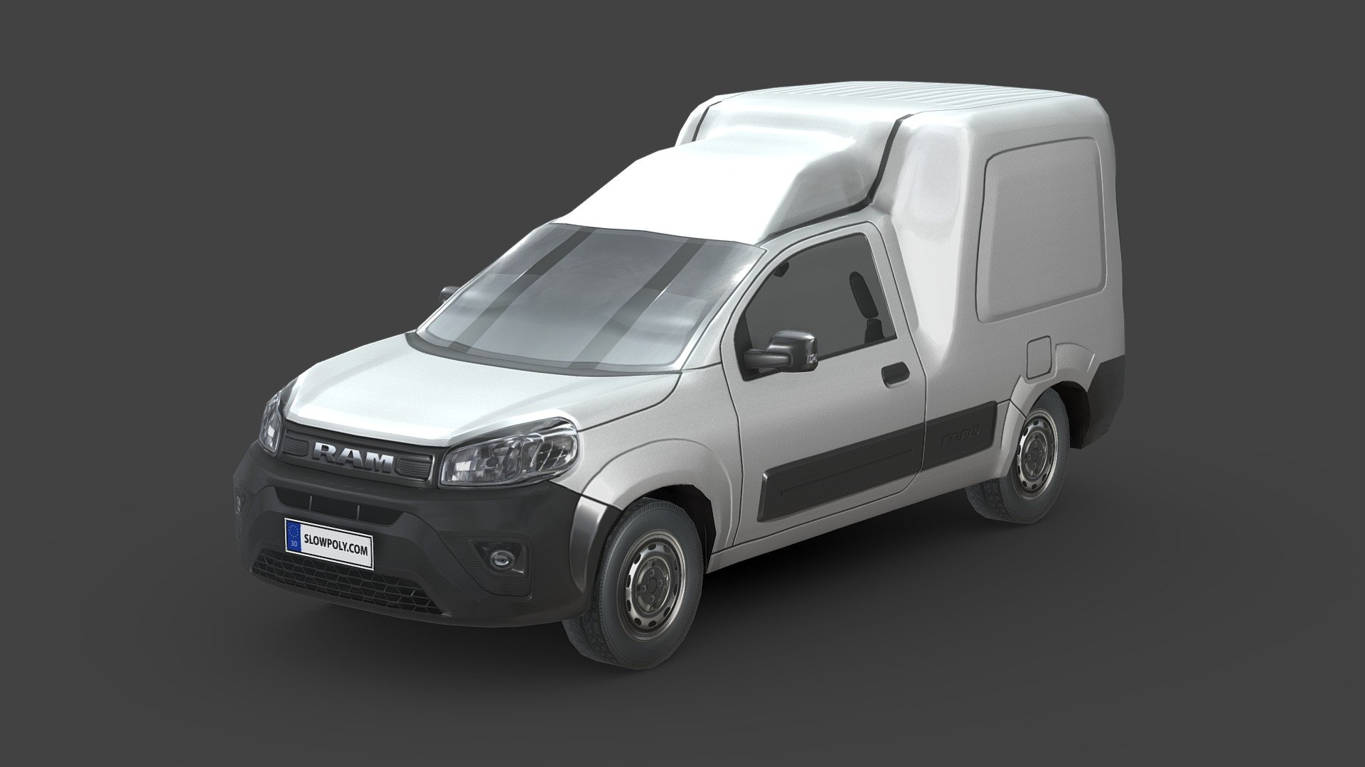 RAM Promaster Rapid 2024 - 3D model by slowpoly [5b6aab7] - Sketchfab
