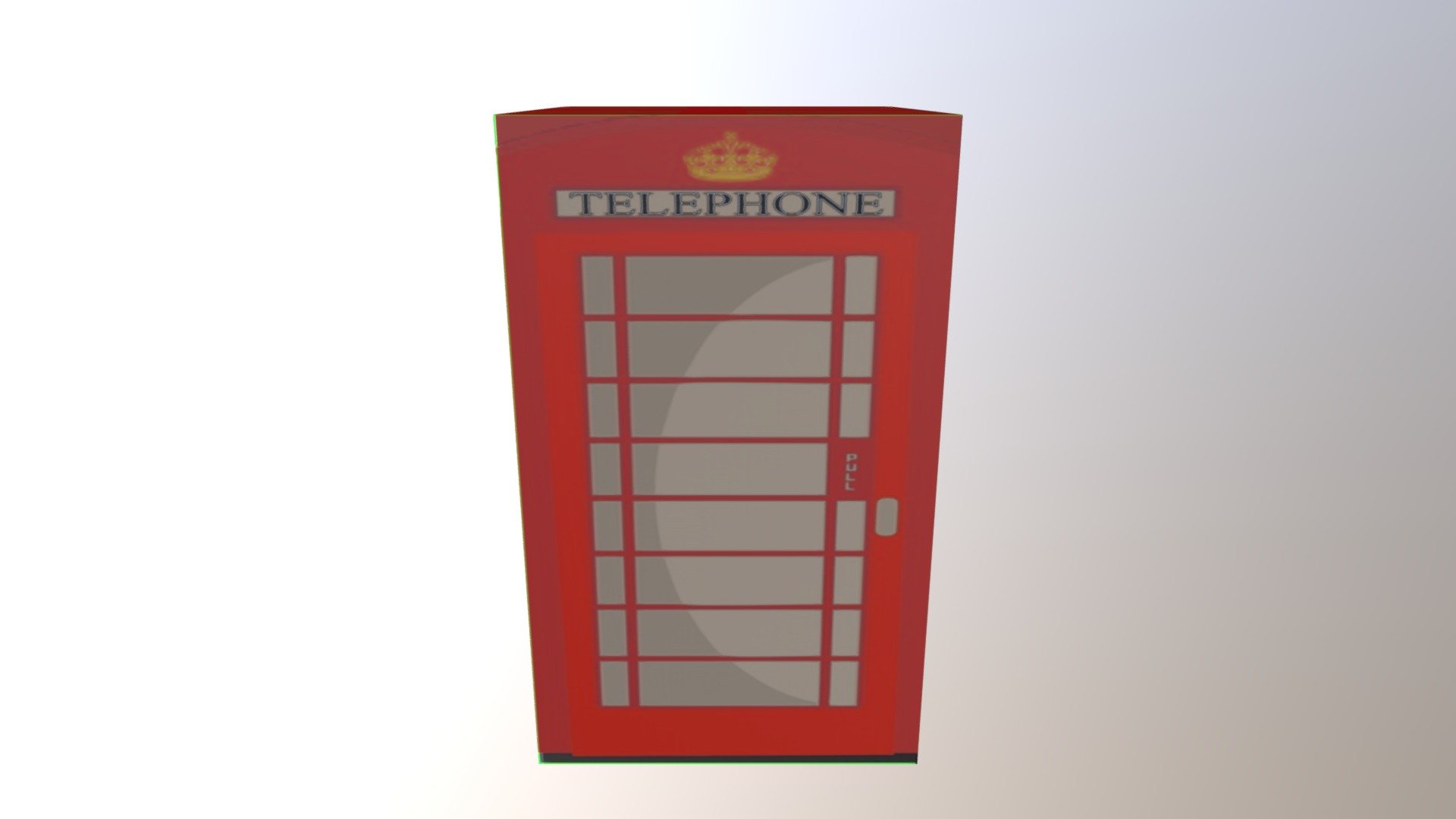 TelephoneBox - 3D model by LanakiS [5b6b1a9] - Sketchfab