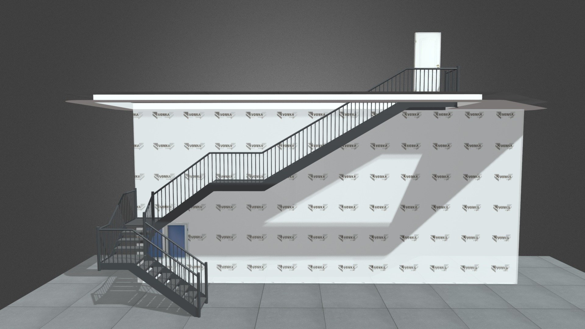 Paul V1 - 3D model by Vonka Stairs Ltd (@vonka) [5b6b845] - Sketchfab
