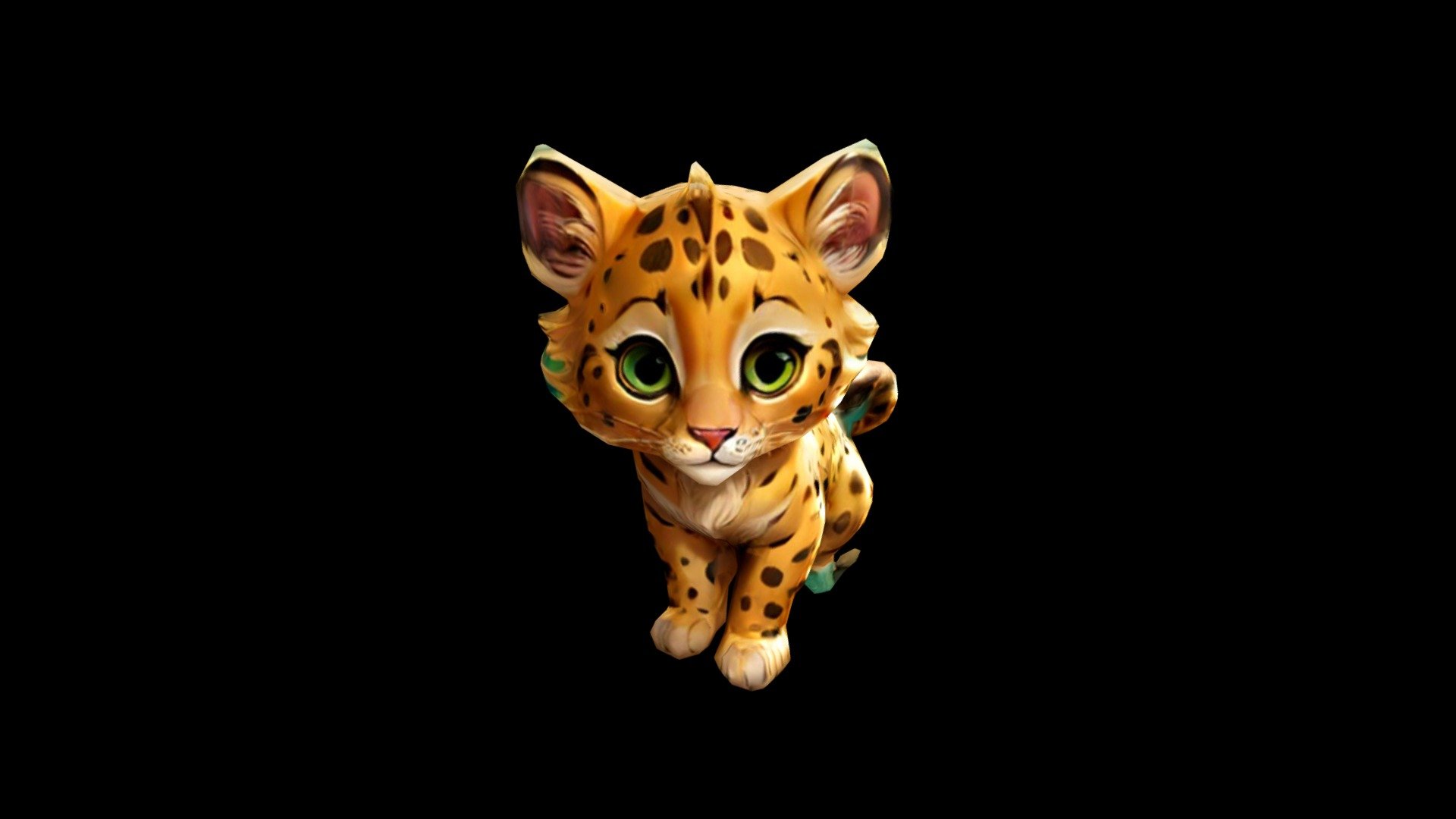 Feline Features Head Cat Plant Eye Felidae Carni - Download Free 3D ...