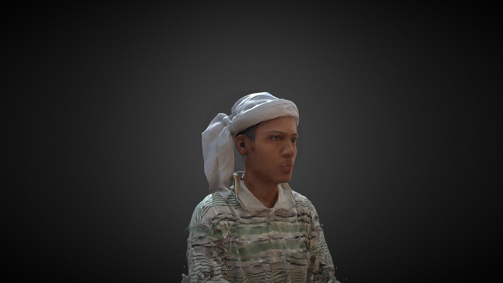 Burmese_Turban_Syi - 3D model by myinsaingnaunggyi [5b6d24e] - Sketchfab