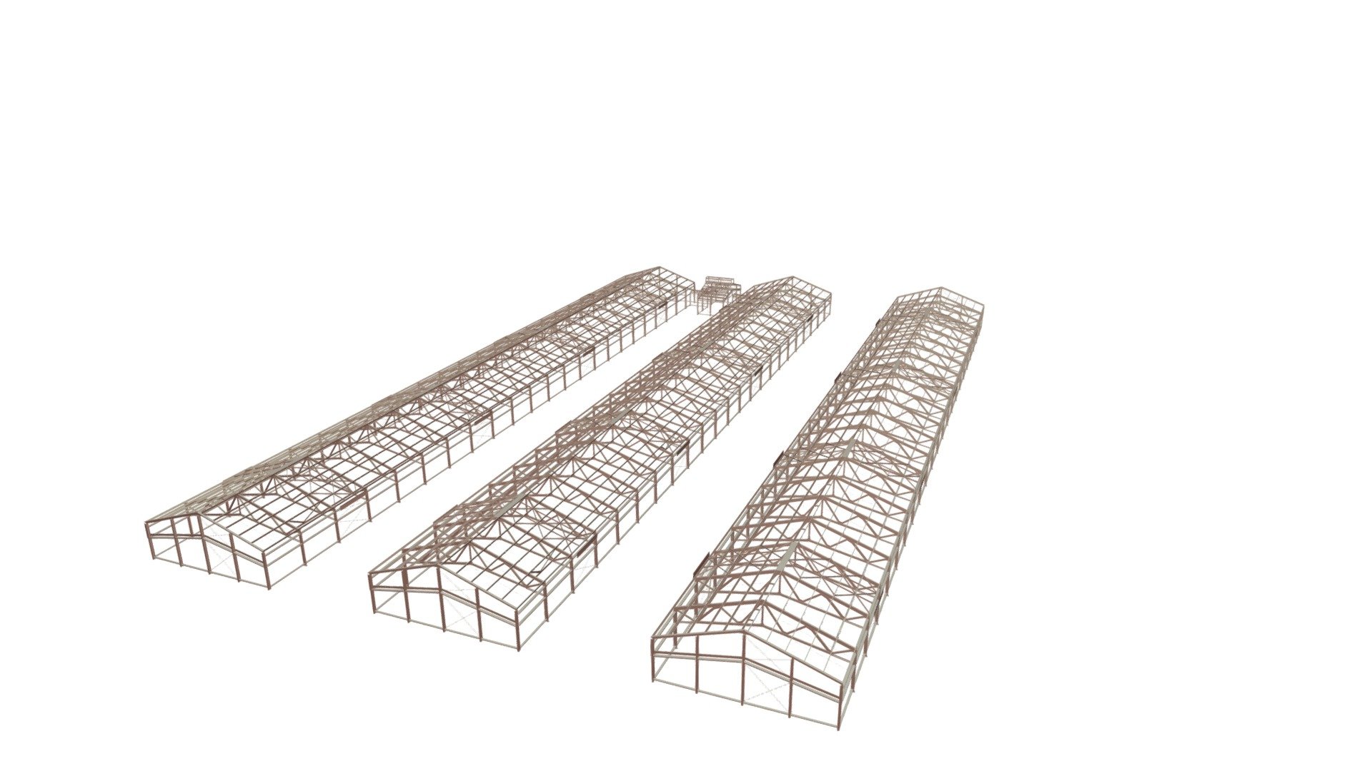 01961 Свинокомплекс / Pig farm - 3D model by EUROANGAR [5b6f2a1 ...