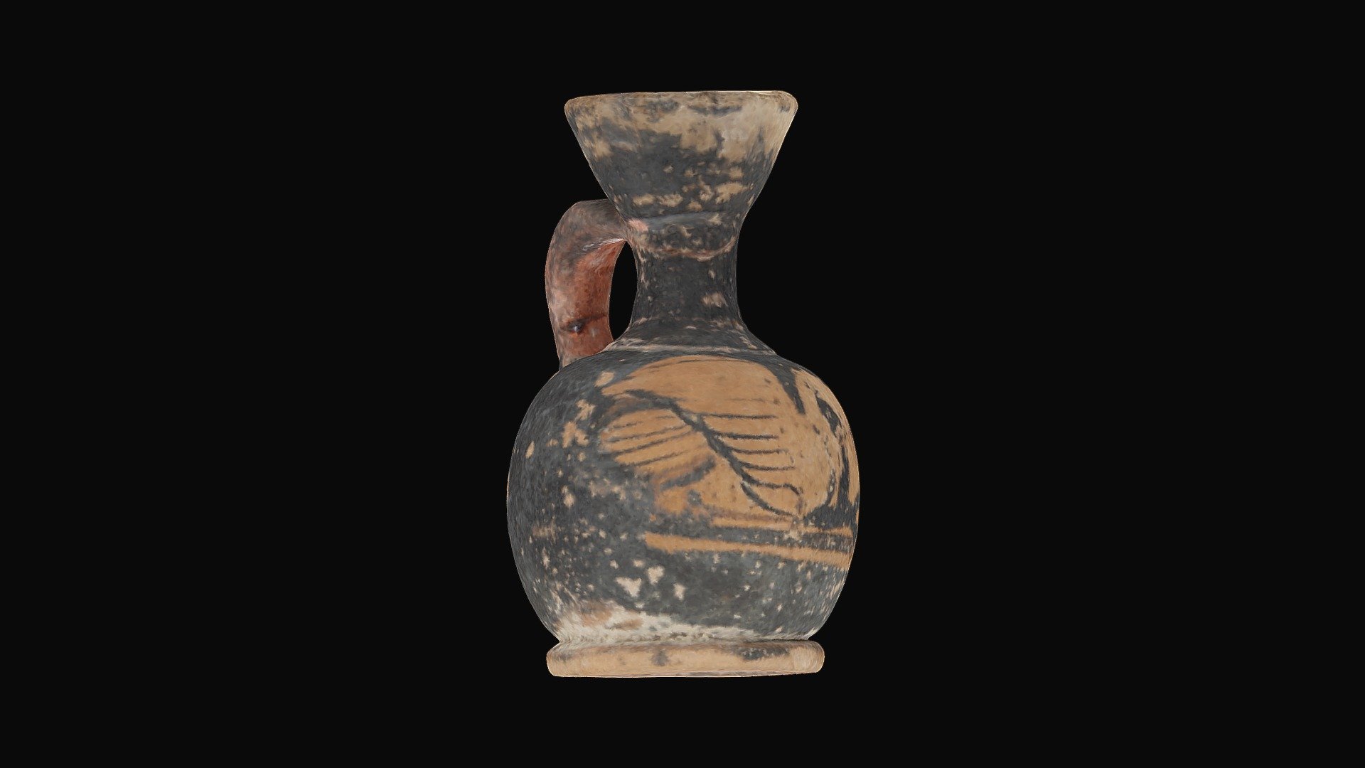 Attic Squat Lekythos - 3D model by Podřipské muzeum (@podripskemuzeum ...