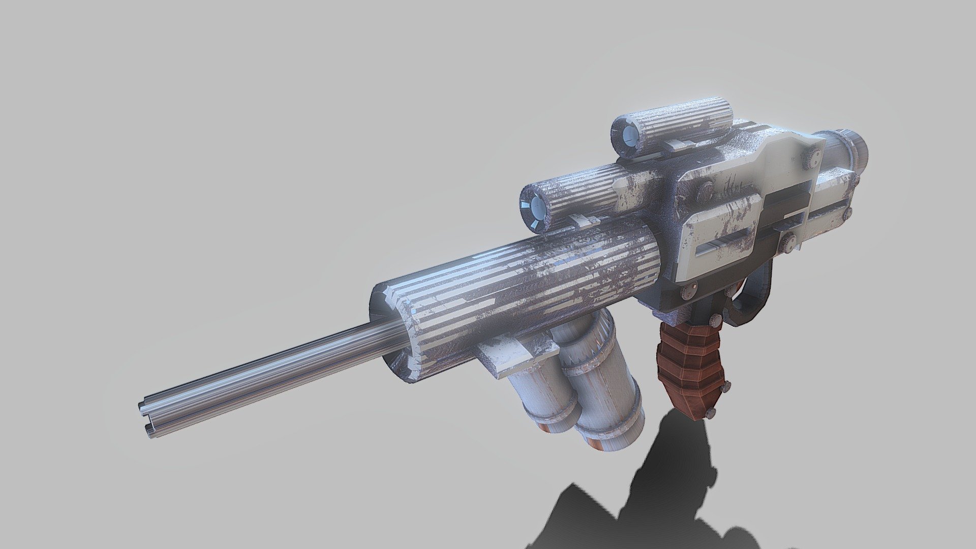 Custom Rifle Prop - 3D model by RIcky_Technical_Arts [5b71042] - Sketchfab