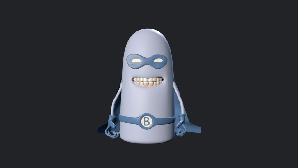 SuperBlue - 3D model by Shady (@shady.91) [5b714a3] - Sketchfab