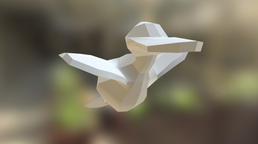 Low Poly Fly Animation Duck - 3D model by kzinnemers [5b7378e] - Sketchfab